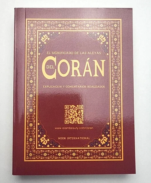 EL CORAN, TEXTO en significado en Espanol - Quran in Spanish $14.90 ...