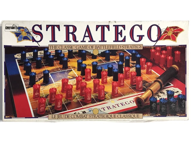 STRATEGO CHIEFTAIN BOARD Game Complete $24.99 - PicClick CA