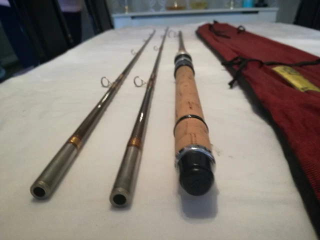VINTAGE ABU SUECIA duett zoom spinning rod £80.00 - PicClick UK