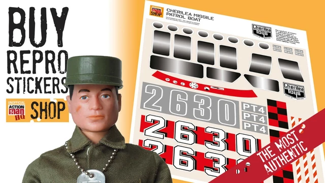 VINTAGE CHERILEA ACTION Man Missile Patrol Boat £15.00 - PicClick UK