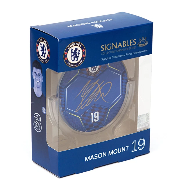 SIGNABLES CHELSEA: AUTOGRAPHED (Facsimile Signed) Soccer with Player ...