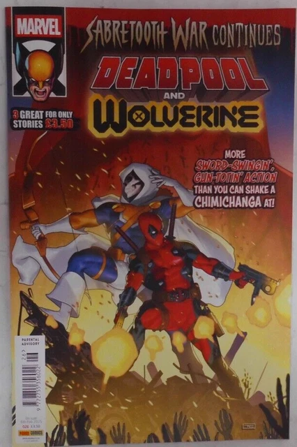 DEADPOOL AND WOLVERINE magazine comic 06/02/2025 Sabretooth War ...