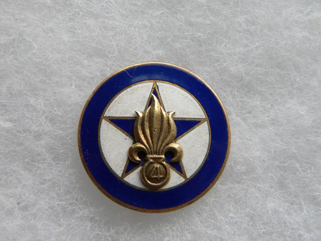 INSIGNE LEGION ETRANGERE - 4° Regiment D'infanterie - Compagnie ...