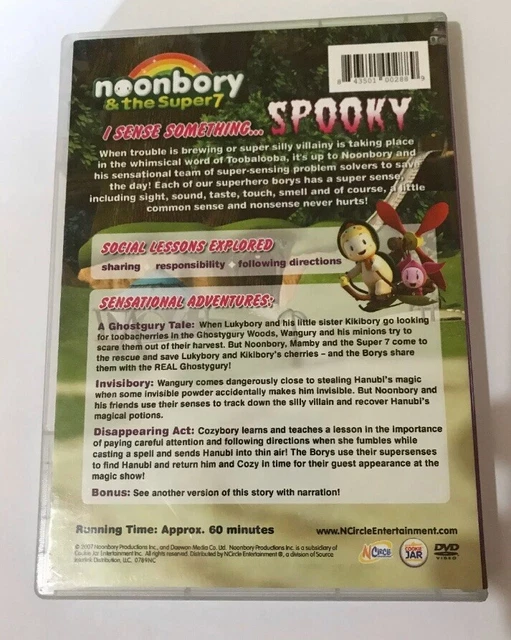 NOONBORY & THE Super 7 I Sense Something Spooky Dvd 2007 Teaches ...