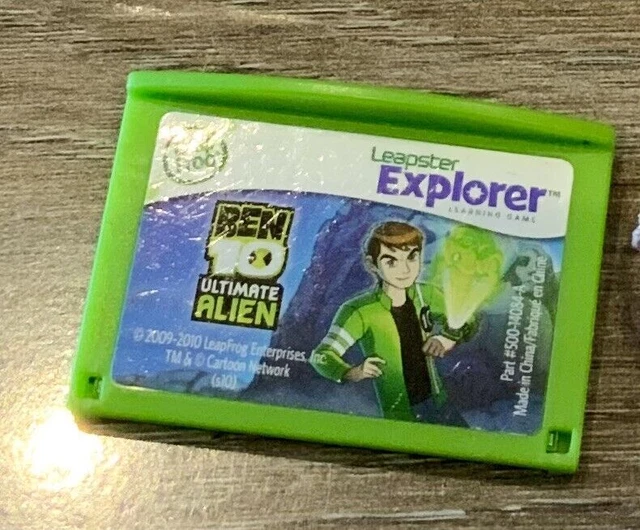 LEAPFROG LEAPSTER EXPLORER Kids Learning Game: Ben 10 Ultimate Alien 5 ...