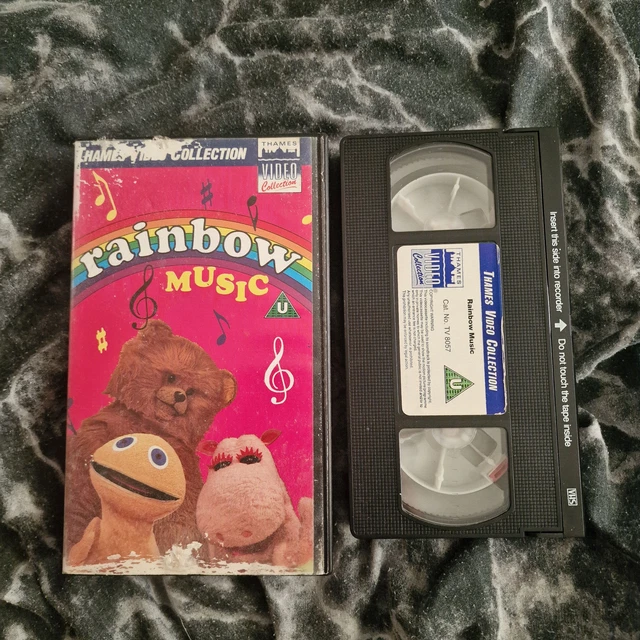 RAINBOW MUSIC GEOFFREY Bungle Zippy George Pal Vhs Video Kids Children ...
