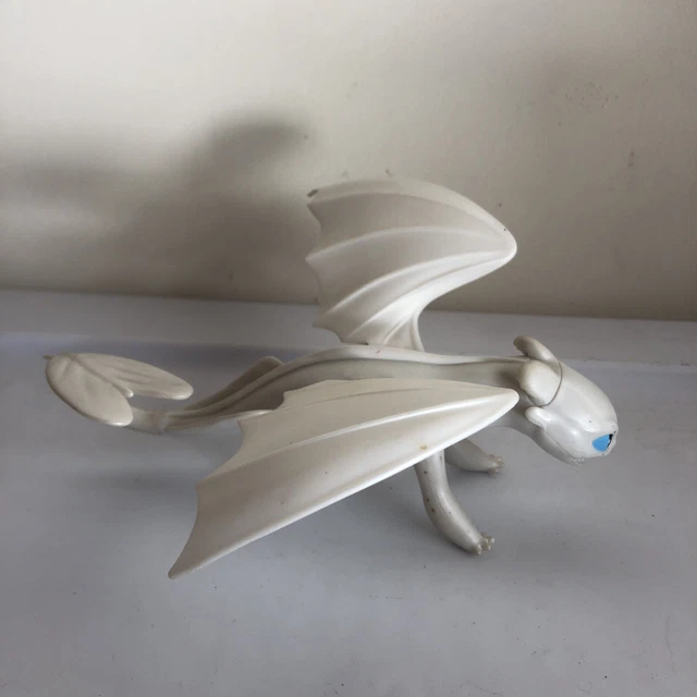 HOW TO TRAIN Your Dragon HTTYD Hidden World Light Fury Dragon Action ...