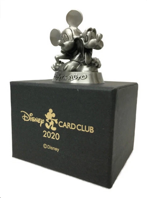 DISNEY PAPER WEIGHT JCB Card Club Member LTD 2020 ver Mickey & Pluto ...