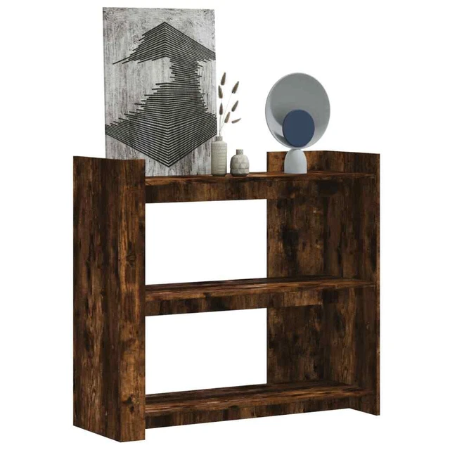 1629766 TAVOLINO CONSOLLE Rovere Fumo 100x35x90 cm in Legno Multistrato EUR 69,00 - PicClick IT