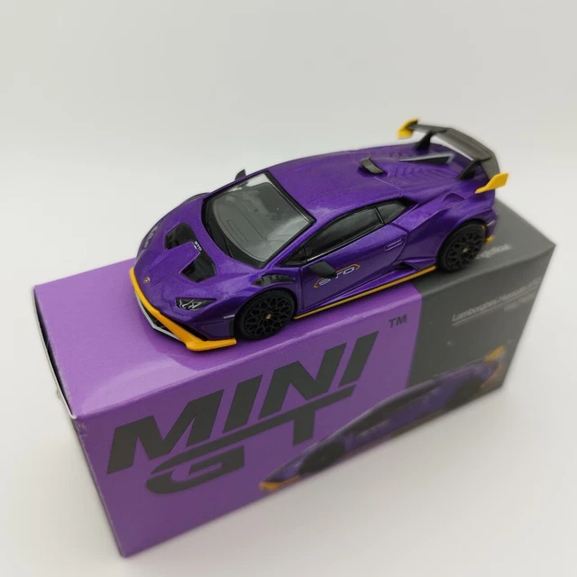 MINI GT LAMBORGHINI Huracán STO - Viola Pasifae LHD - #746 - Miniature ...