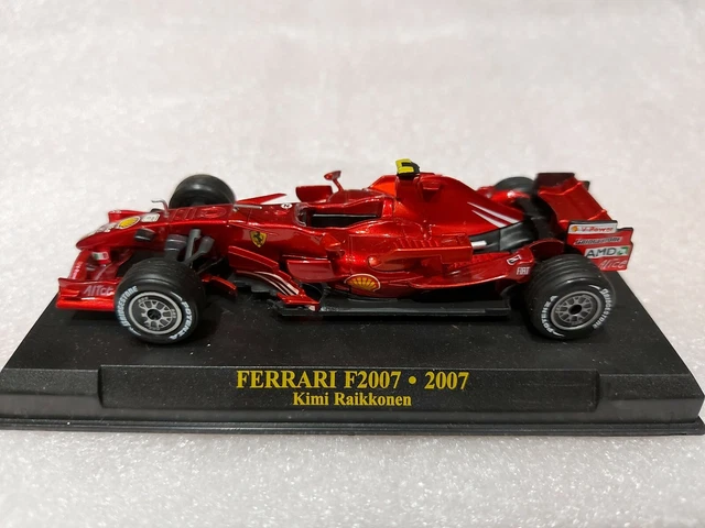 FERRARI F2007 KIMI raikkonen F1 winner N°1 1/43 fabbri no Minichamps bbr EUR 16,90 - PicClick FR