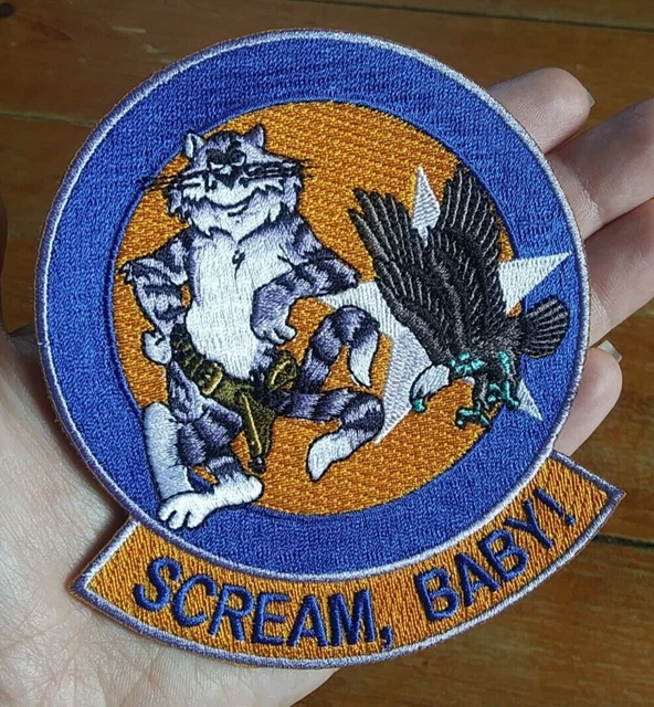 SCREAM, BABY! GRUMMAN F-14 TOMCAT US Navy Fighter Squadron VF MILITARY ...