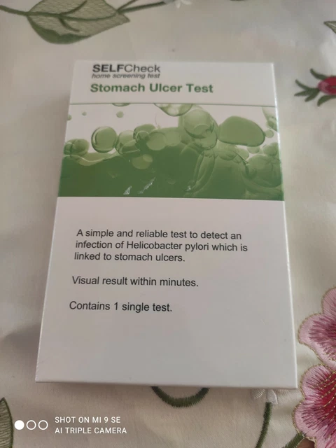 SELF CHECK HOME screening test...Stomach Ulcer Test £5.60 - PicClick UK