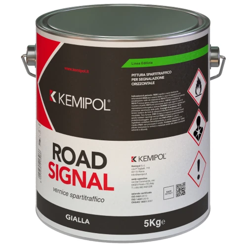 VERNIS SIGNALISATION JAUNE 5kg Peinture Jaune pour Signal Stradale ...