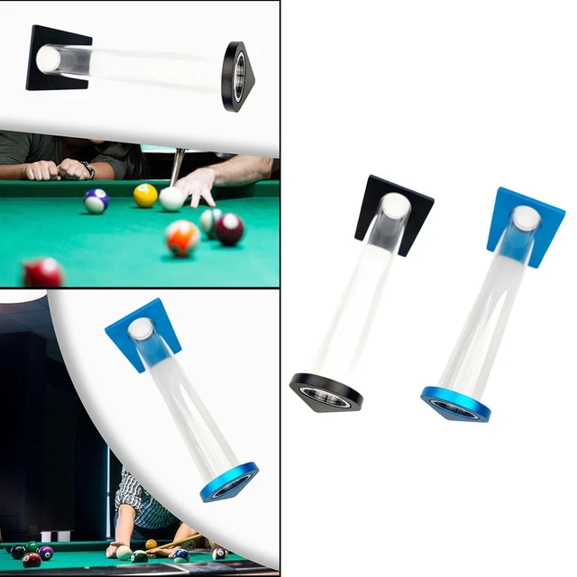 BILLIARD STROKE TRAINER Improve Hitting Level Clear Cue Stick Exerciser ...