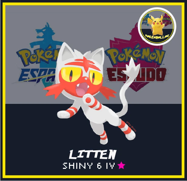 LITTEN ULTRA SHINY Pokemon Espada Y Escudo 6 Ivs EUR 2,50 - PicClick FR