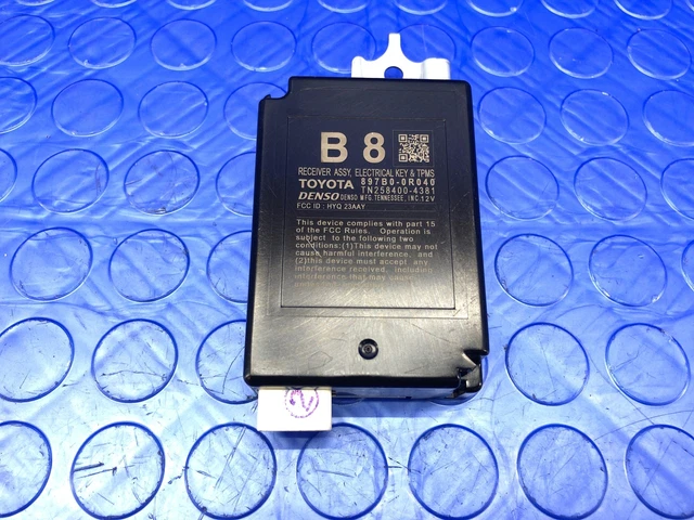 2019-2022 TOYOTA RAV4 Keyless Entry Door Control Module 897B00R040 Oem ...