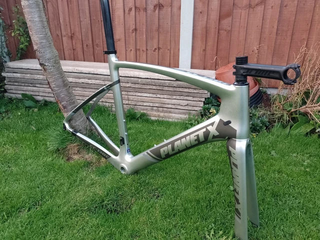 PLANET X EC 130 Carbon aero Road Bike Frame Large. Rim brake. £350.00 ...
