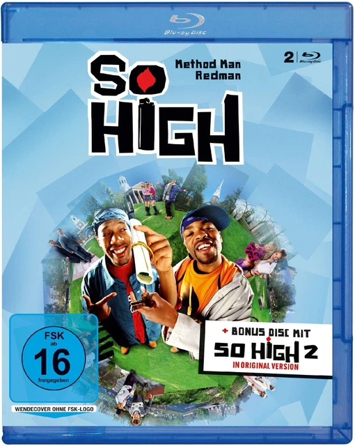 HOW HIGH 1 & 2 *2001/2019 / Method Man / Redman* NEW RB Blu-ray *PRE ...
