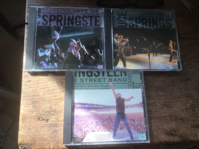 BRUCE SPRINGSTEEN AND the E Street Band Live 1975-85 (3 Cd's, 1997) EUR ...