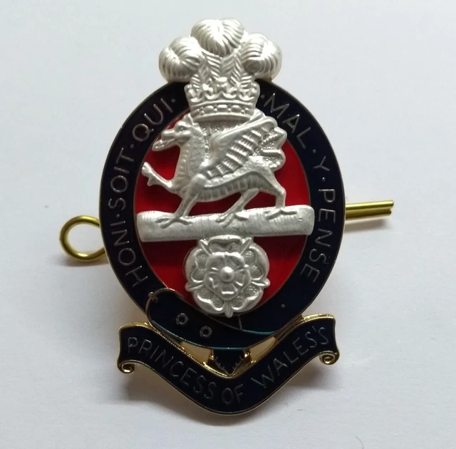 PWRR CHAPEAU BADGE Officiers British Army Insignes Princesse Of Wales ...