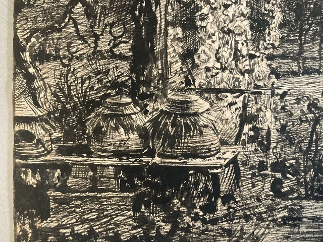 VERY NICE DRAWING Ink 1880 Per Cecil Gordon Lawson The Minister’S ...