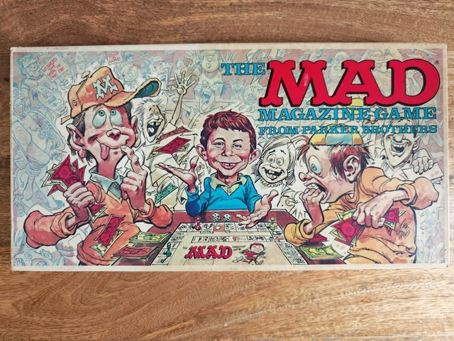VINTAGE THE MAD Magazine Board Game by Parker Brothers 1979 - Complete ...