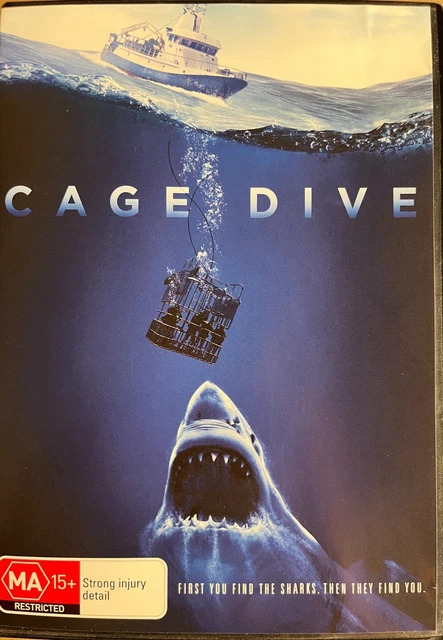 CAGE DIVE (OPEN Water 3) DVD 2017 Joel Hogan Josh Potthoff Exc Cond! $8 ...