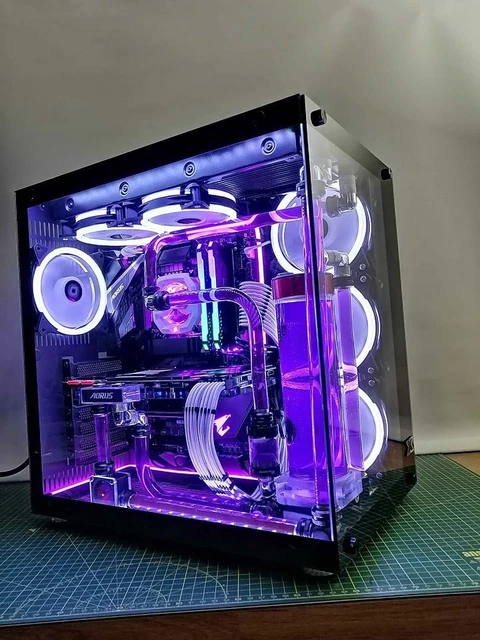 RTX 3080 CUSTOM WATERCOOLED GAMING 4K DESKTOP PC INTEL I9 11900k £2,800 ...