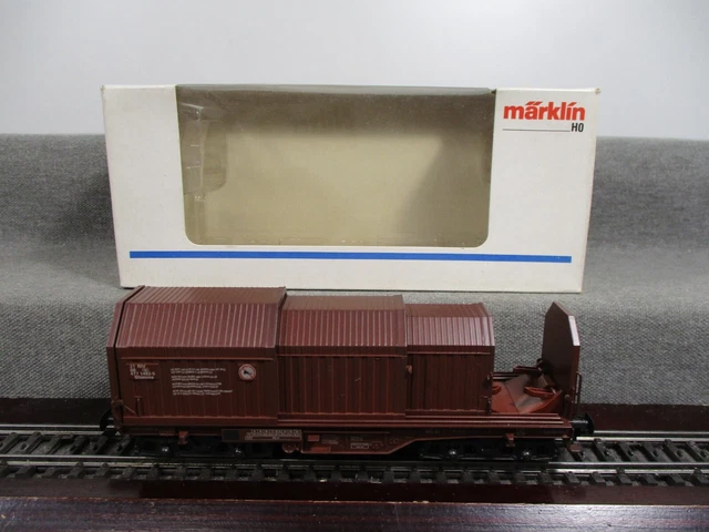 MÄRKLIN SPUR H0 4709 Teleskophaubenwagen der DB in OVP EUR 24,90 ...