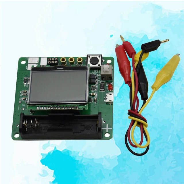 TESTER ELETTRICO AC/DC ESR misuratore ESR tester transistor tester ...