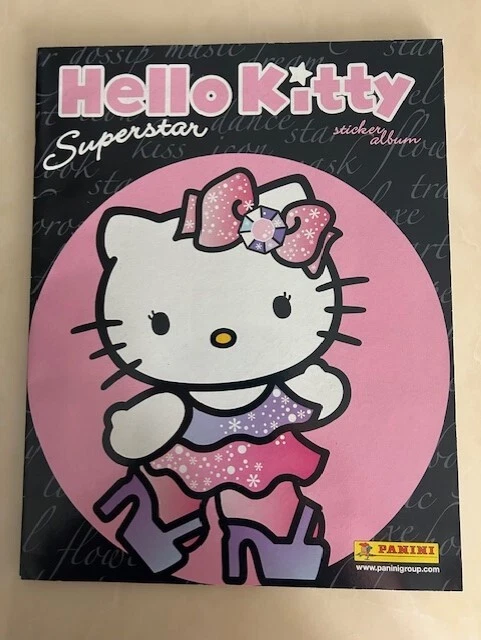 COMPLETE PANINI HELLO Kitty Superstar Sticker Album Collection Mint ...