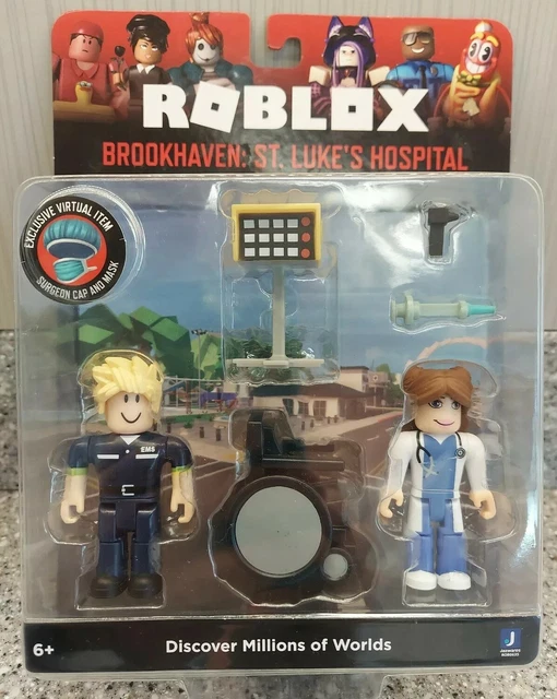 Roblox Brookhaven St Lukes Hospital Doctor And Paramedic Action Figures