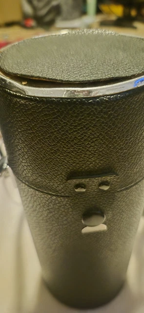 VINTAGE PRINZ CAMERA Lens Case Japan 🇯🇵 Leather Hard Case Strap $14.99 ...