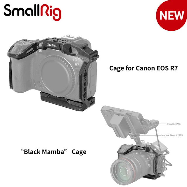 SMALLRIG “BLACK MAMBA” Cage w/ Arca Quick Release Plate for Canon EOS ...
