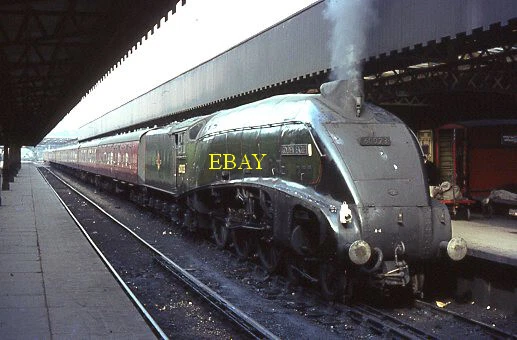 ORIGINAL COLOUR SLIDE of 60023 ER A4 class steam loco £21.00 - PicClick UK