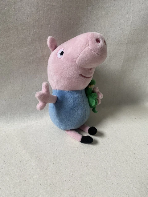 TY GEORGE PEPPA Pig Teddy Bear Soft Stuffed Plush Toy Beanie Dinosaur 6 ...
