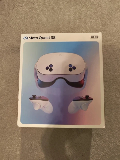 META QUEST 3S Virtual Reality Headset 128GB - Brand New £249.95 ...
