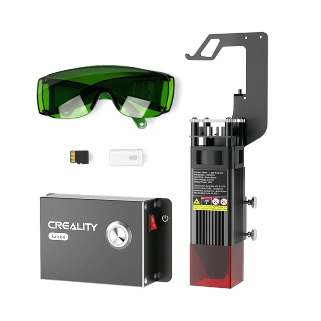 CREALITY OFFICIAL LASER Engraver Module Kit 10W, Ender 3/3 Pro/Ender 3 ...