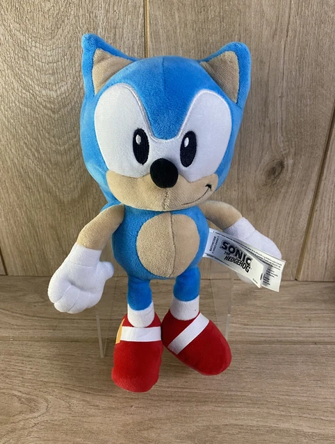 SONIC THE HEDGEHOG Plush Soft Toy 12" Sega Prize International VGC £16. ...