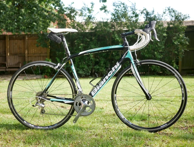 BIANCHI VERTIGO FULL Carbon Fibre Road Bike 54cm £550.00 - PicClick UK