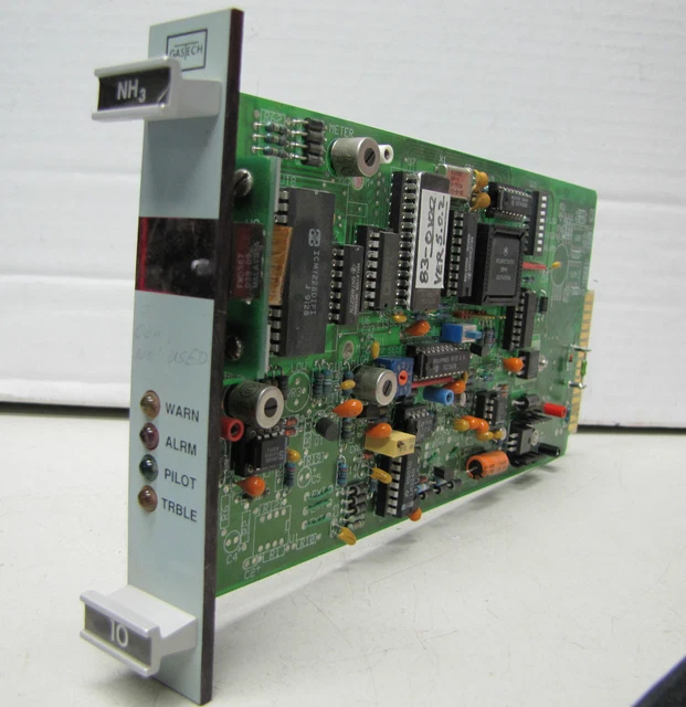 GASTECH GAS TECH Nh3 Circuit Board Module 24-0274 240274 Rev. F $29.95 ...