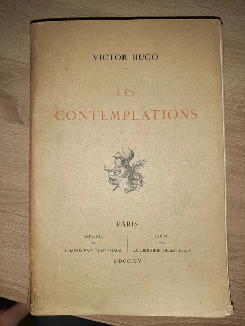 BROCHÉ VICTOR HUGO Les contemplations 1950 EUR 23,95 - PicClick FR