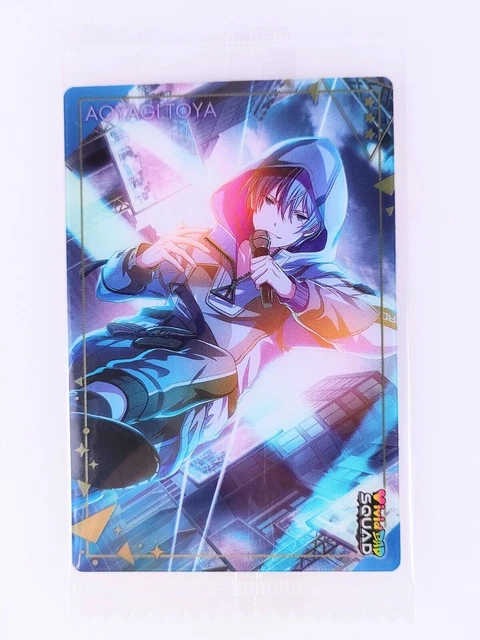 TOYA AOYAGI PROJECT SEKAI Colorful Stage Wafer Card No.12 Bandai Japan ...