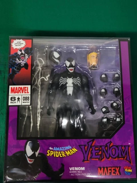 FIGURINE ARTICULÉE MAFEX Venom Comic Ver No.088 Amazing Spider-Man ...