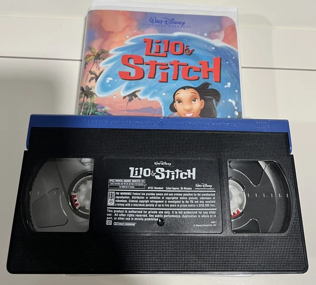 DISNEY’S LILO & Stitch VHS Video Tape (2002) Clamshell Movie £3.12 ...