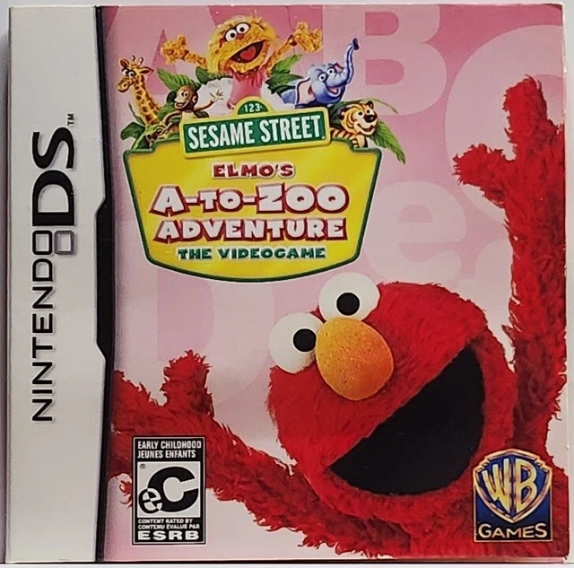 SESAME STREET: ELMO'S A-to-Zoo Adventure - The Videogame (Nintendo DS ...