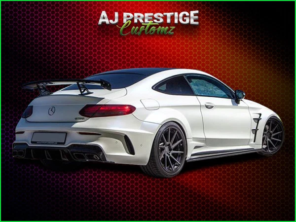 MERCEDES C63S AMG Coupe Black Series Body Kit £8,999.00 - PicClick UK