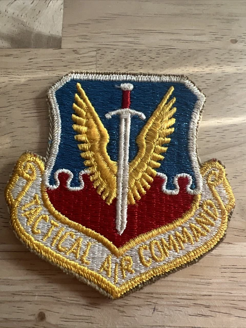 VINTAGE VIETNAM ERA USAF TAC Tactical Air Command Sword Patch. Lot 1788 ...