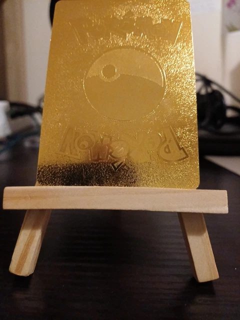 CHARIZARD VMAX HP330 Gold Pokémon Card Collectible Gift Display Collect ...